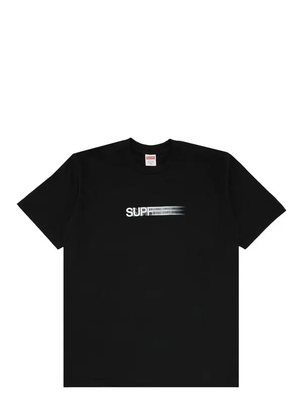 Supreme Motion Logo Tee - Black