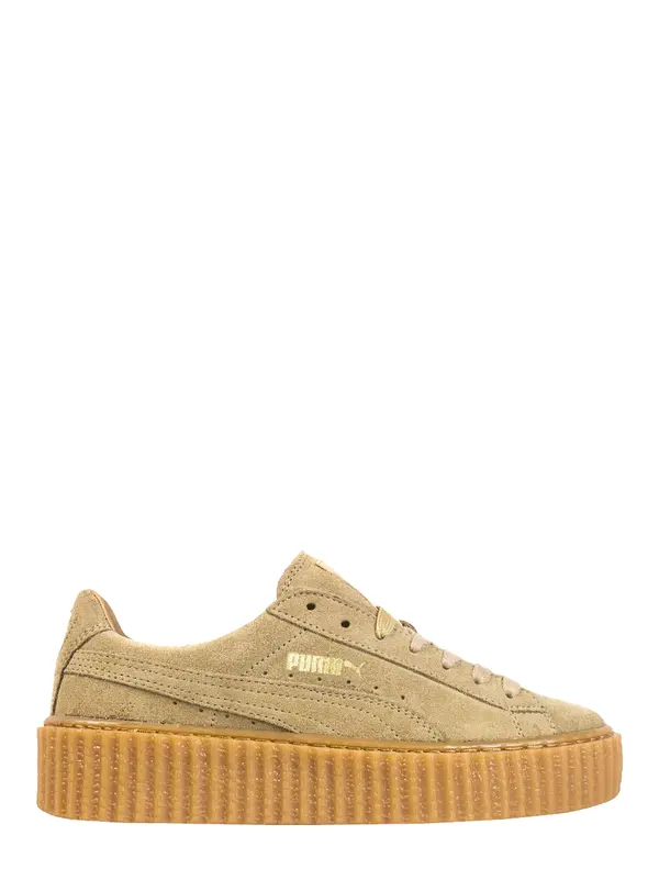 PUMA X Rihanna Suede Creeper 'oatmeal' Sneakers - Tan