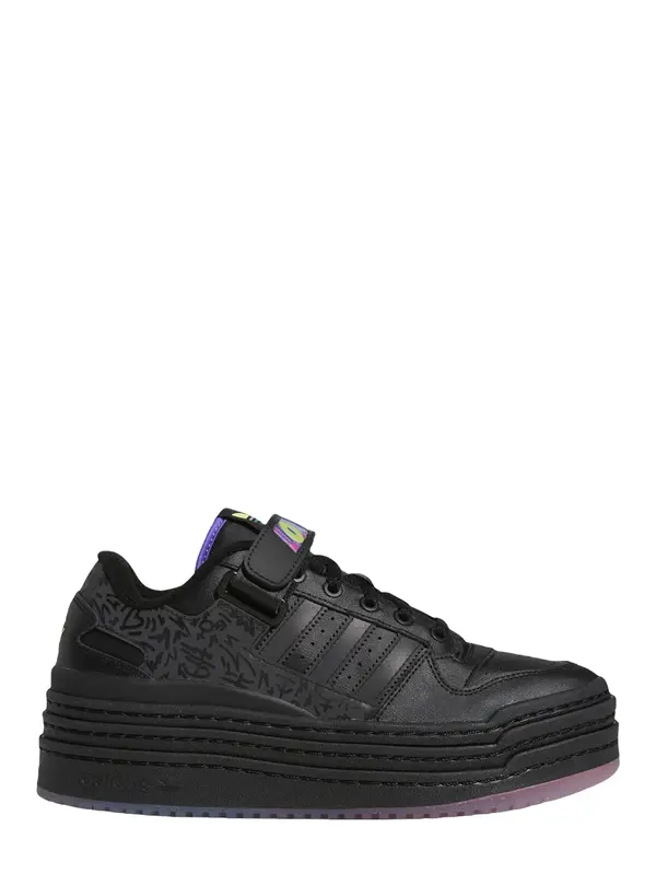 Adidas Kris Andrew Small X Forum Triple Platform Low Sneakers - Black