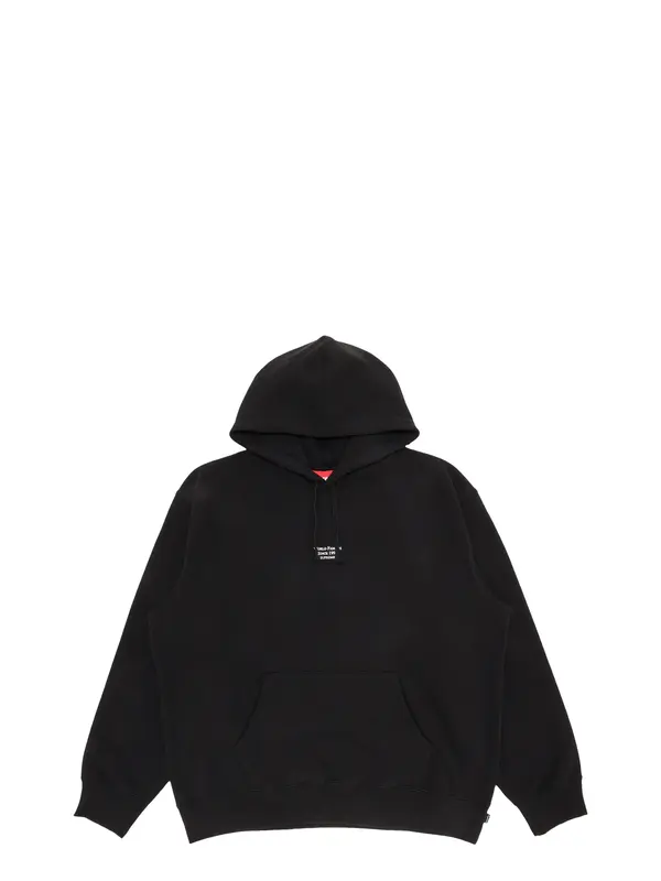Supreme World Famous Micro Hooded Sweatshirt - Black