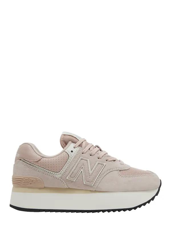 NEW BALANCE 574+ Lace-up Sneakers - Pink