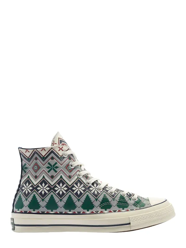 CONVERSE Chuck 70 High Holiday Sweater - Grey
