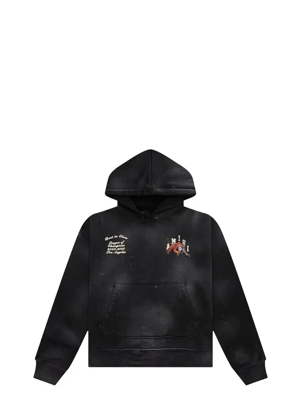 Amiri Vintage Tiger Varsity Hoodie - Black