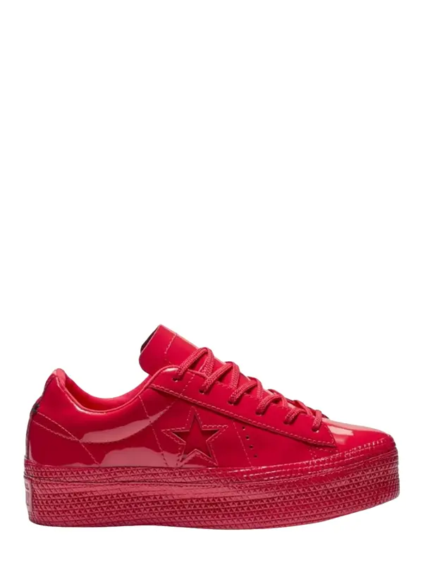 CONVERSE One Star Platform Sneakers - Red