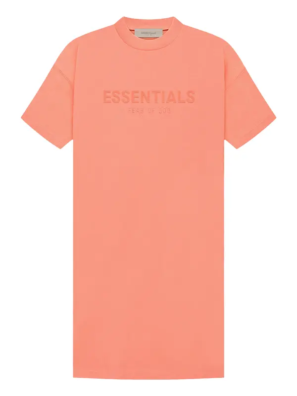 Fear Of God Tee Dress - Orange