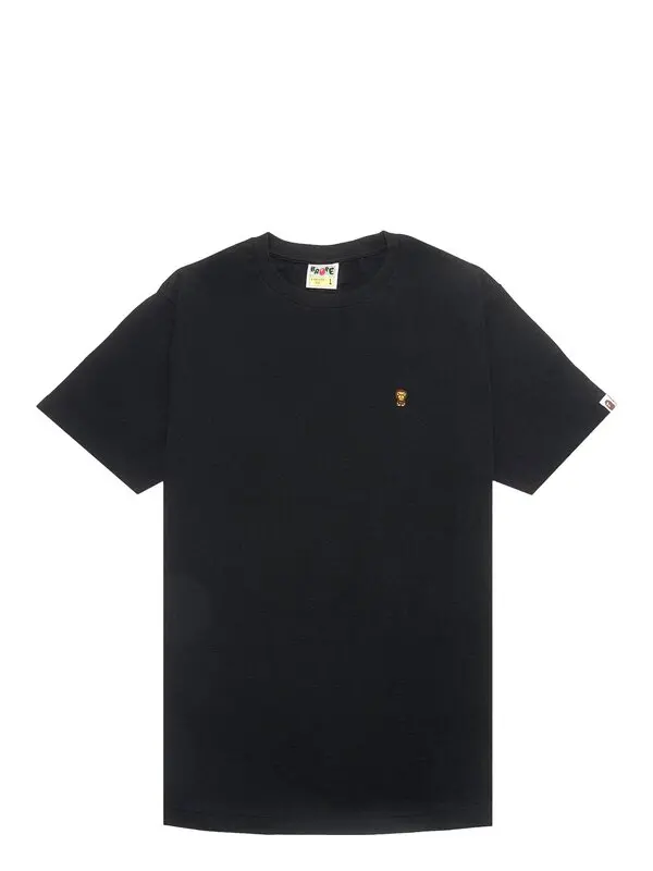 A BATHING APE Baby Milo One Point Tee - Black