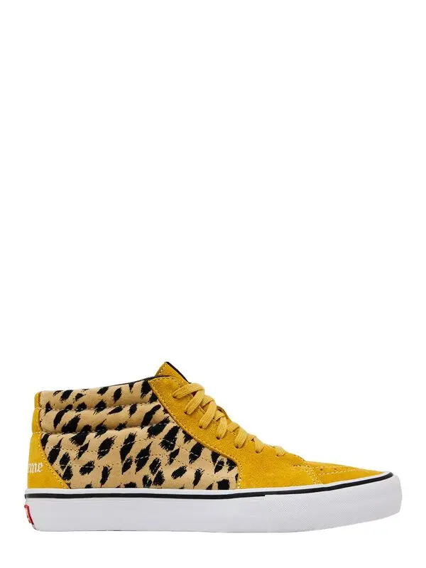 VANS Supreme X Sk8-mid Pro Sneakers - Yellow