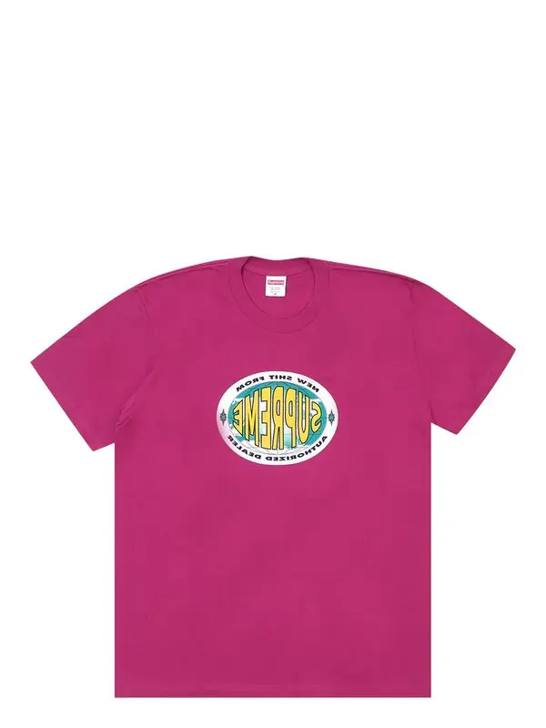 Supreme New Shit Tee 'magenta - Pink