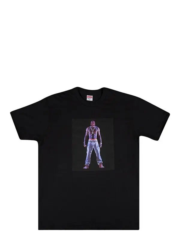 Supreme Tupac Hologram Tee - Black