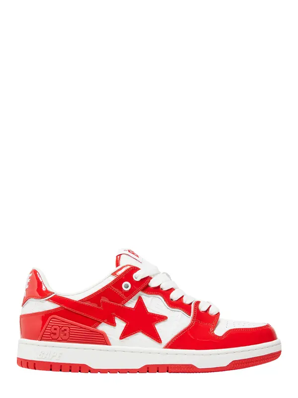 BAPE Sk8 Sta #5 Sneakers - Red