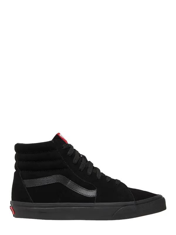 VANS Sk8-hi Suede High-top Sneakers - Black