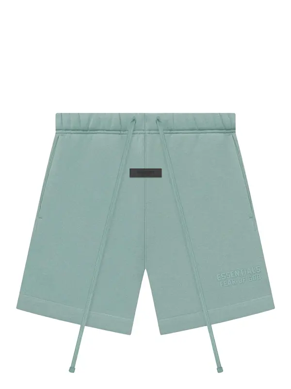 Fear Of God Fleece-back Jersey Sweatshorts - Green