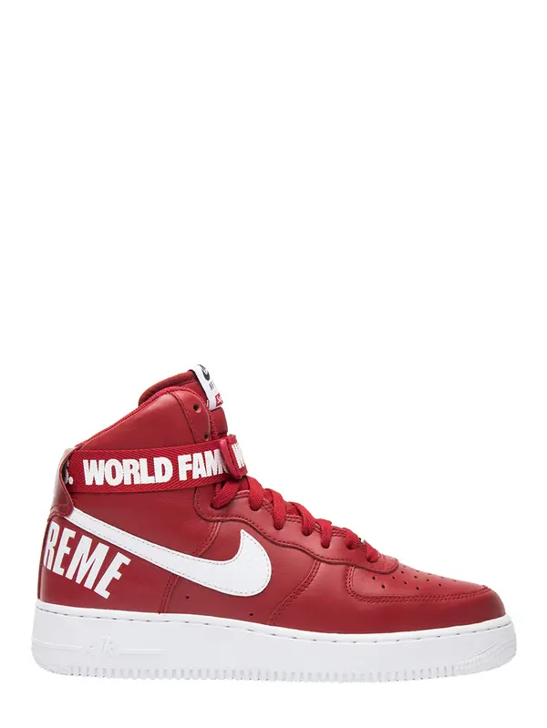 Nike X Supreme Air Force 1 High Sp Sneakers - Red
