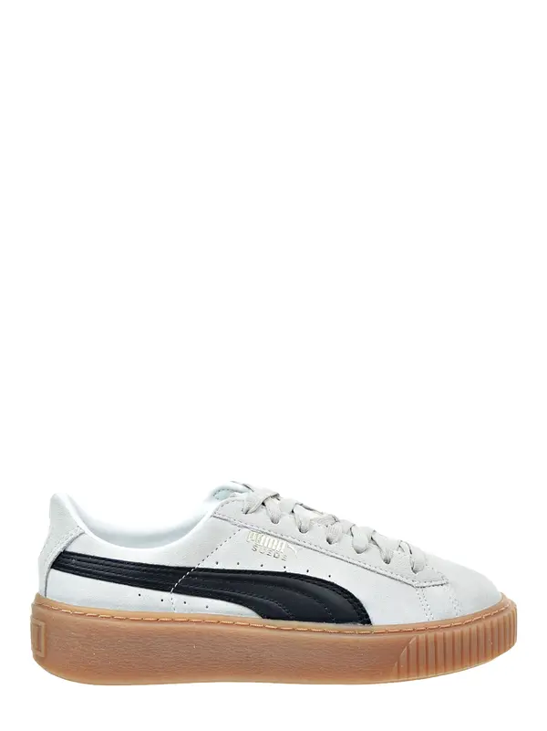 PUMA Suede Platform Sneakers - White