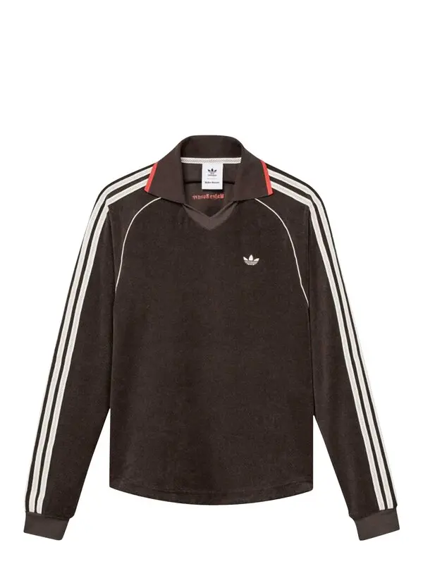 Adidas X Wales Bonner Long Sleeve Towel Shirt - Brown