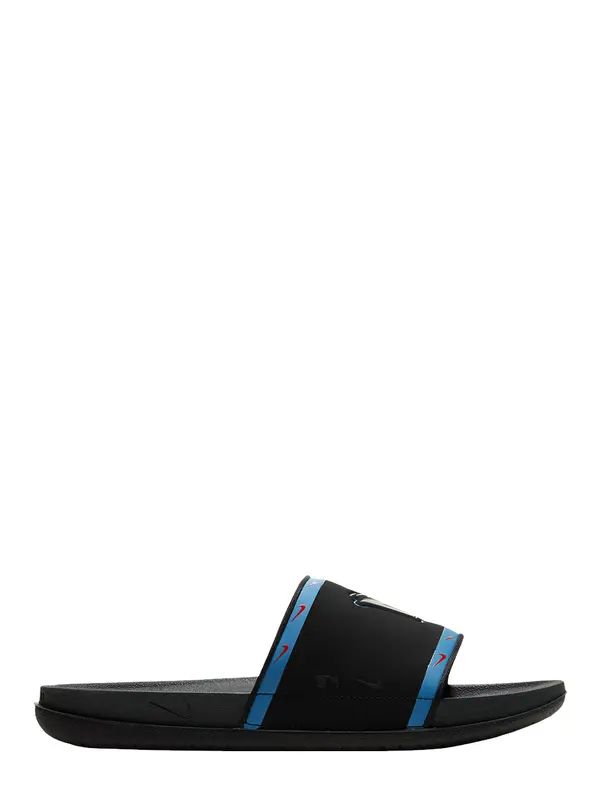Nike Mlb X Offcourt Slide ‘miami Marlins - Black