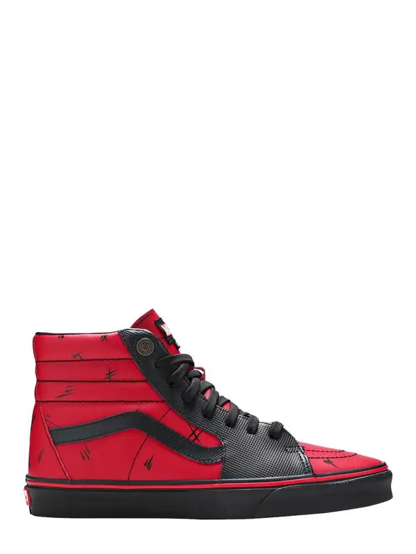 VANS X Marvel Sk8-hi 'deadpool' Sneakers - Red