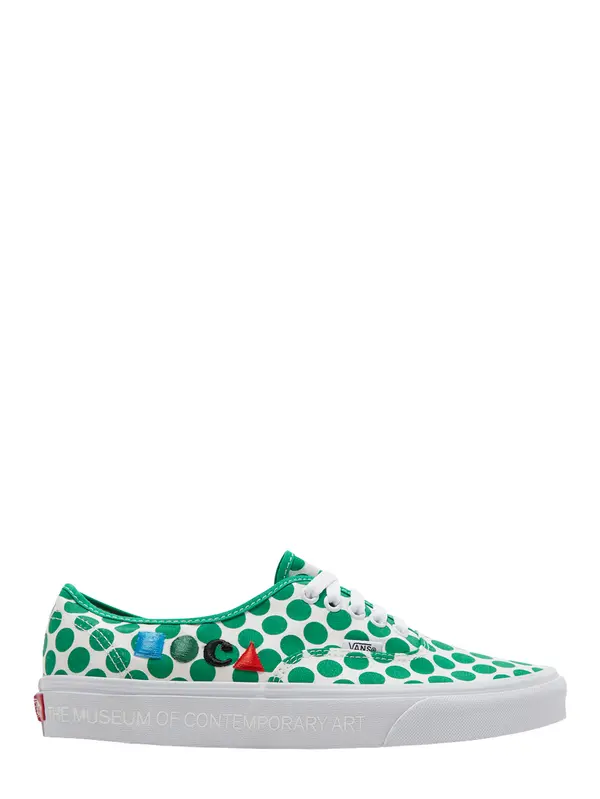 VANS Moca X Authentic Logo Sneakers - Green