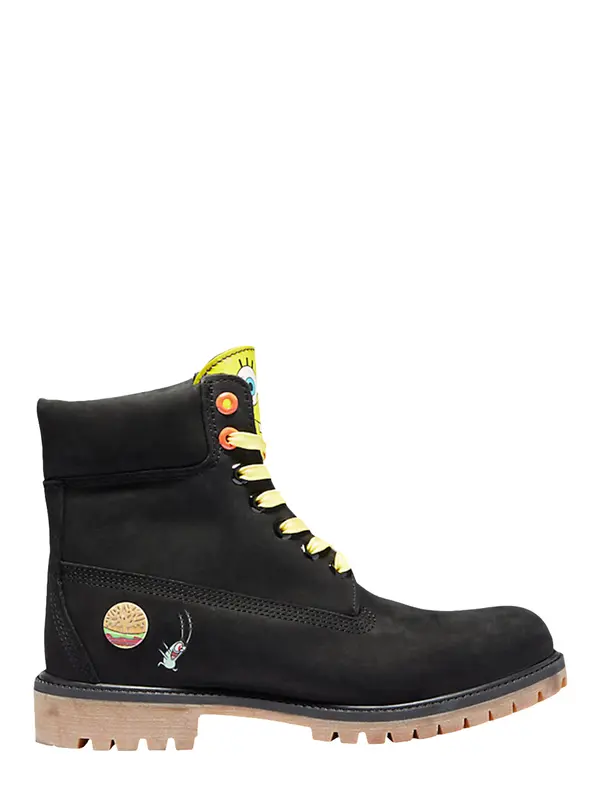 Timberland Spongebob Squarepants X 6 Inch Boots - Black