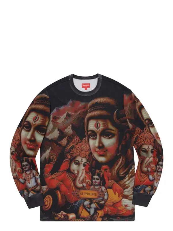 Supreme Ganesh Long-sleeve Thermal - Black