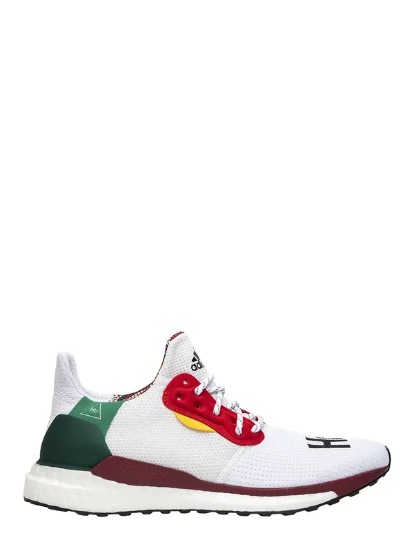 Adidas Pharrell X Solar Hu Glide Sneakers - White
