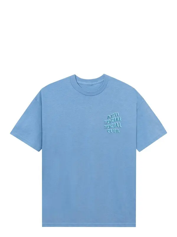 ANTI SOCIAL SOCIAL CLUB Deeper Than Usual Tee 'aquatic - Blue