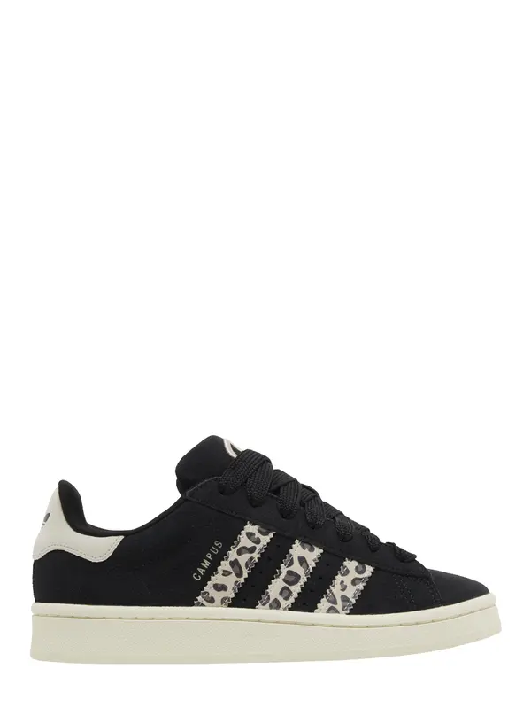 Adidas Campus 00s Leopard Sneakers - Black