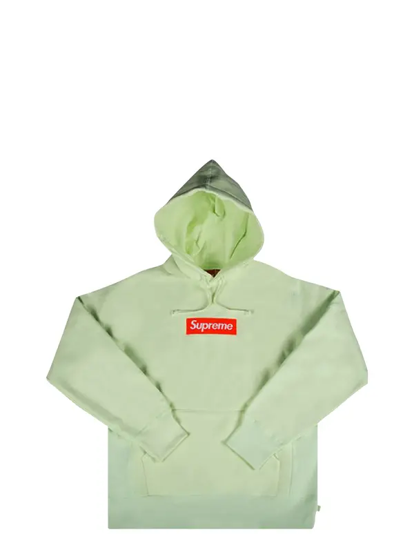 Supreme Box Logo Hooded Sweatshirt - Green