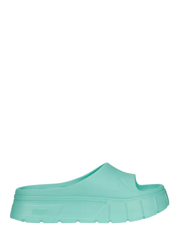 PUMA Mayze Stack Injex Slides - Green