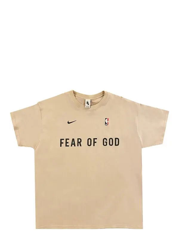 Nike X Fear Of God Warm Up T-shirt 'oatmeal - Cream