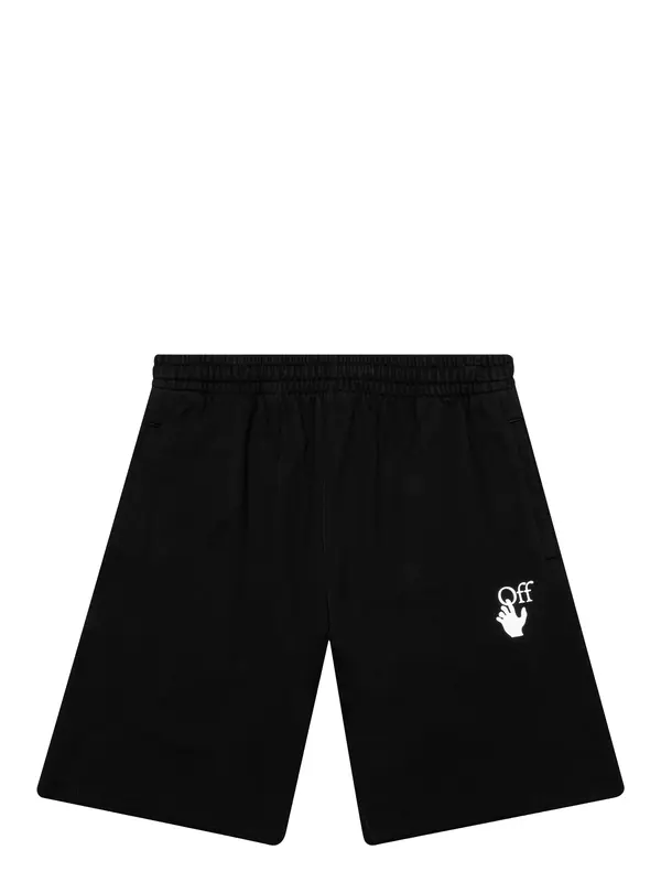 Off-White Marker Sweatshorts - Black