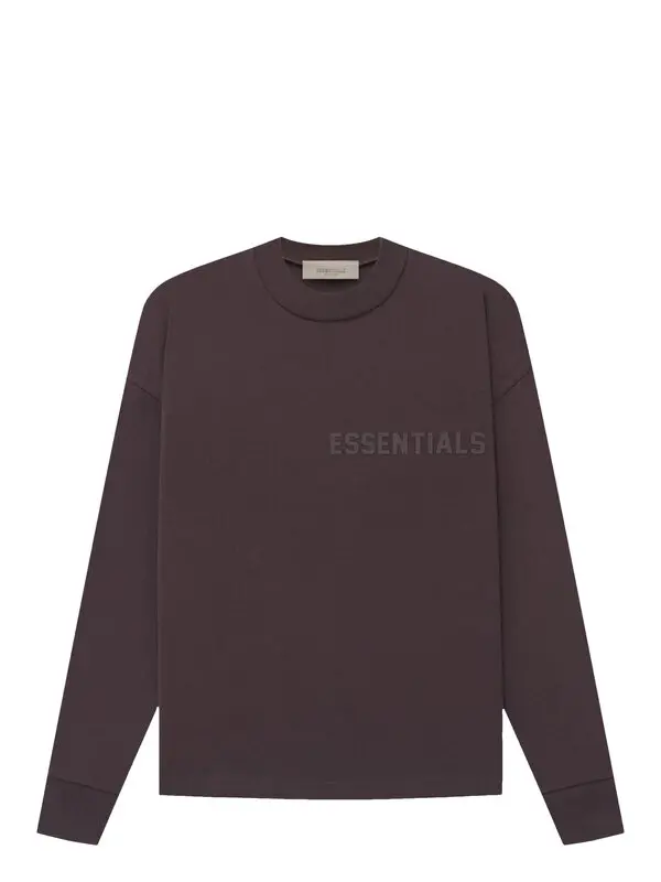 Fear Of God Long-sleeve Tee 'plum - Brown