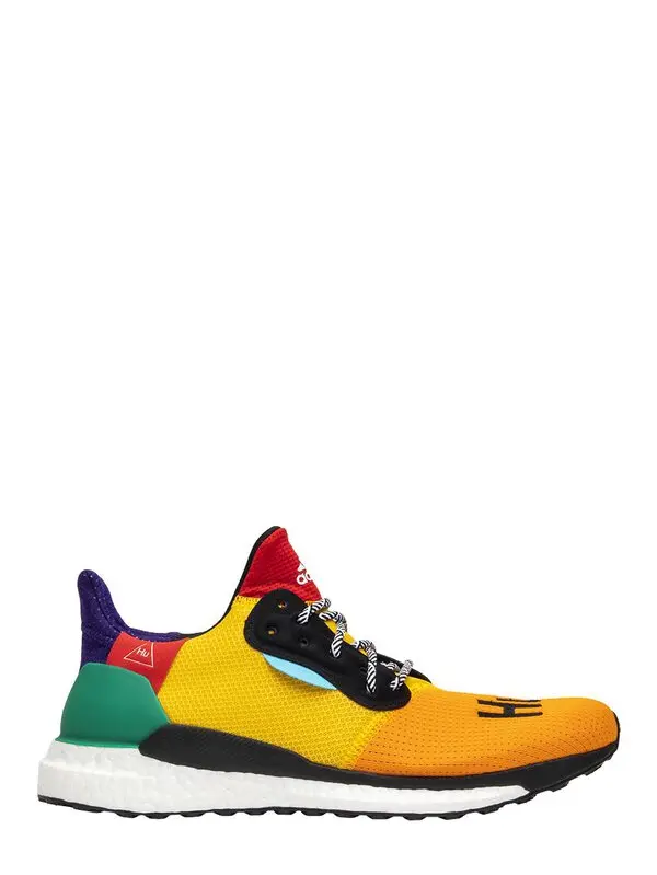 Adidas Pharrell X Solar Hu Glide Sneakers - Yellow