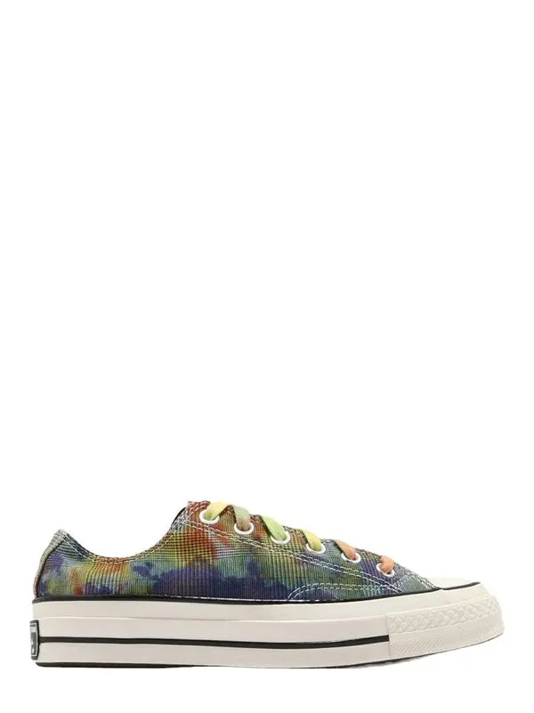 CONVERSE Chuck 70 Low 'glen Plaid Tie Dye' Sneakers - Multicolor
