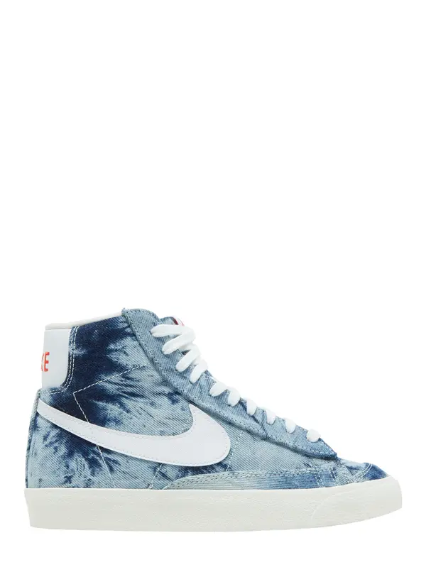 Nike Blazer Mid '77 'washed Denim' Sneakers - Blue