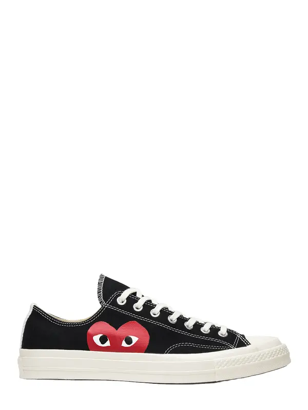 CONVERSE Comme Des Garçons Play X Chuck 70 Low Sneakers - Black