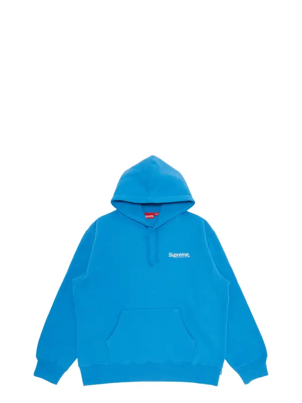 Supreme Worldwide Hooded Sweatshirt - Blue