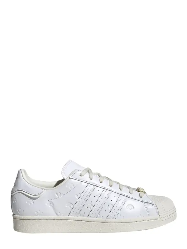 Adidas Superstar Allover Debossed Trefoils Sneakers - White