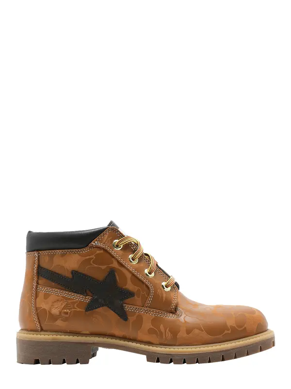 Timberland Bape X Chukka Classic Boot - Brown