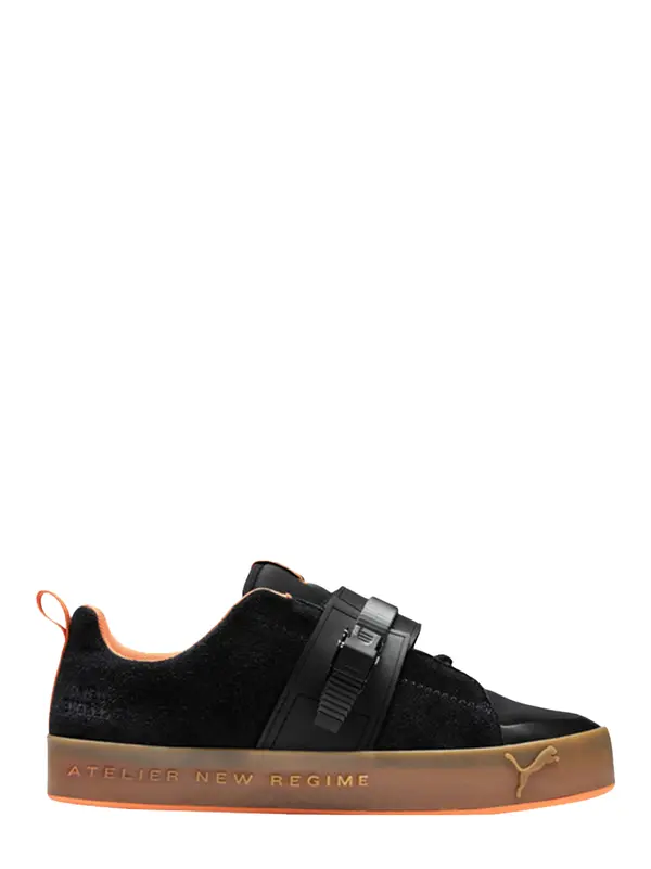 PUMA Atelier New Regime X Court Platform Brace Sneakers - Black