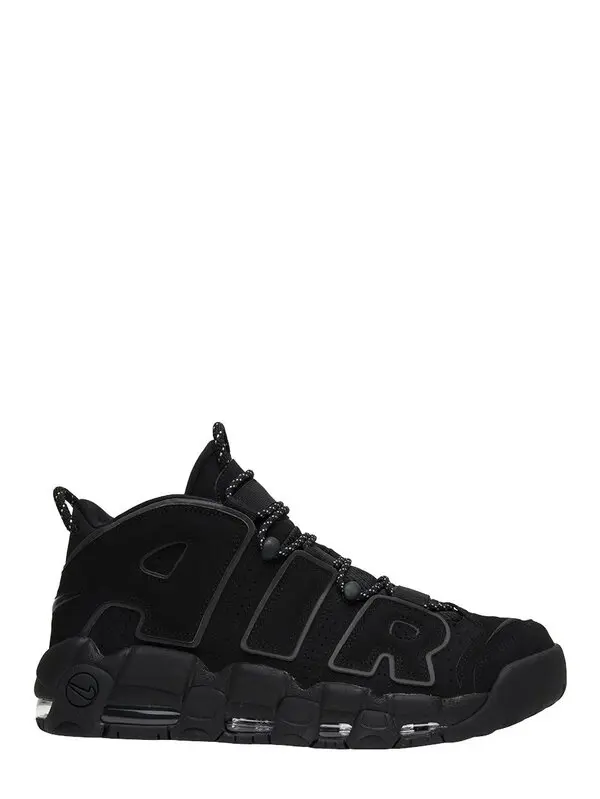 Nike More Uptempo 'reflective' Sneakers - Black