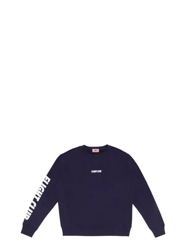 FLIGHT CLUB Logo Crewneck - Blue