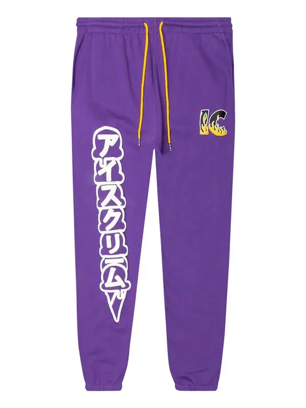 ICECREAM Burner Sweatpants - Purple