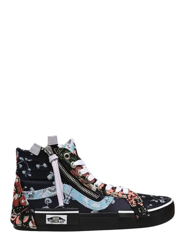 VANS Sk8-hi Reissue Cap Florals - Black