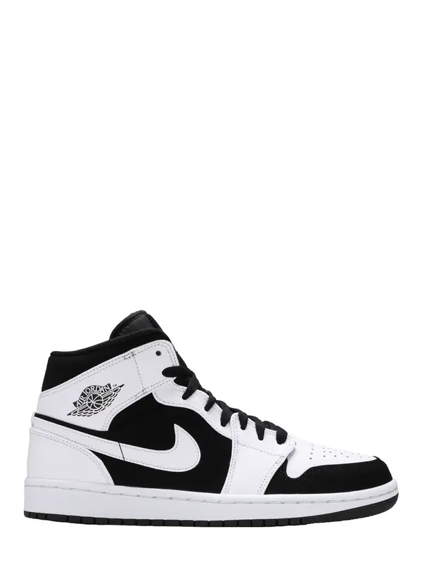JORDAN 1 Retro Mid Sneakers - Black