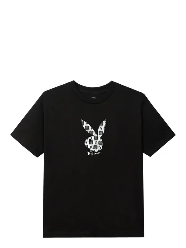 ANTI SOCIAL SOCIAL CLUB X Playboy Checkered Tee - Black