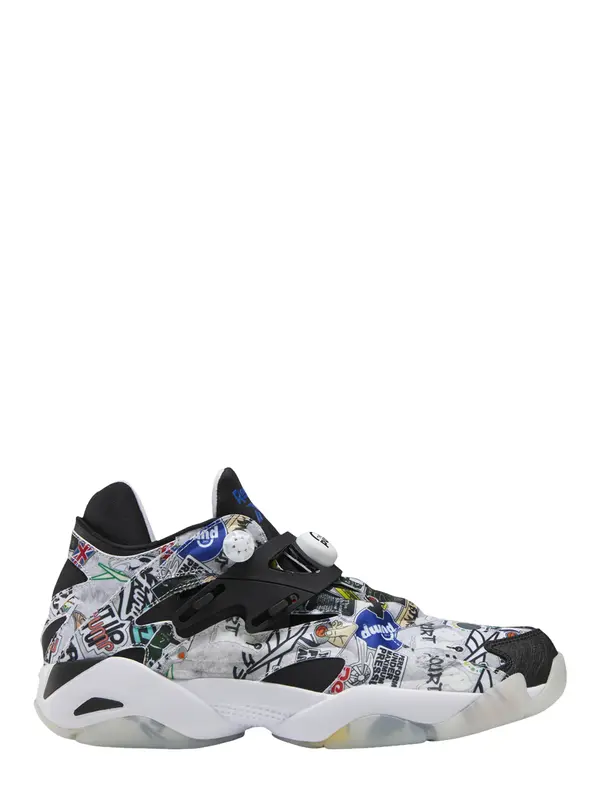 REEBOK Pump Court Sticker City Sneakers - White