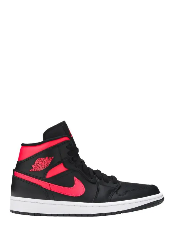 JORDAN 1 Mid 'siren Red - Black