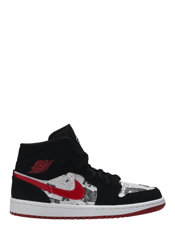 JORDAN 1 Mid Se Sneakers - Black