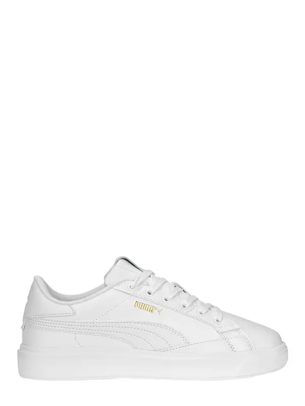PUMA Lajla Leather Sneakers - White